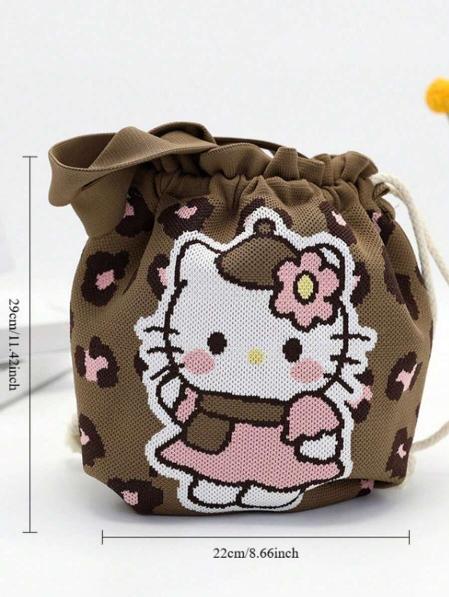 Sanrio Sanrio Hello Kitty Handbag, Commuter Bag, Fresh And Sweet ...