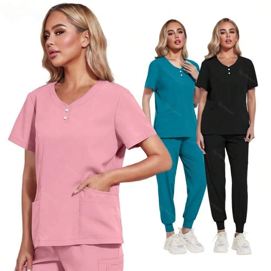 New Surgical Uniforms For Women Operating Room Scrub Suits Medical ...