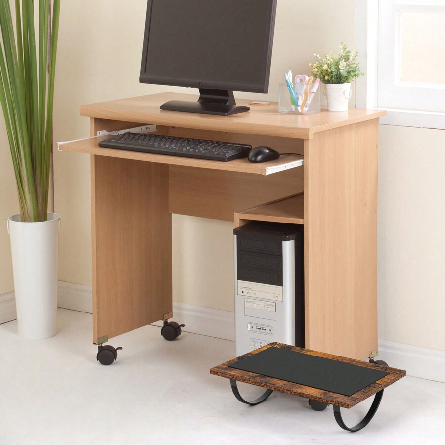 Foot Rest Support, Foot Rest For Under Desk At Work, Ergonomic Wood ...