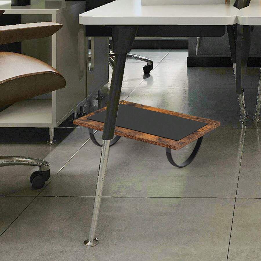 Foot Rest Support, Foot Rest For Under Desk At Work, Ergonomic Wood ...