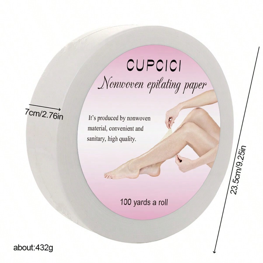 100yard Non Woven Wax Strips Roll Of Wax Strips Roll Epilating Roll For ...