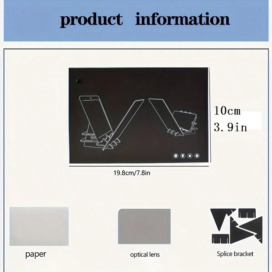 Optical Drawing Board, Suitable For Smartphone & Tablet, Projection ...
