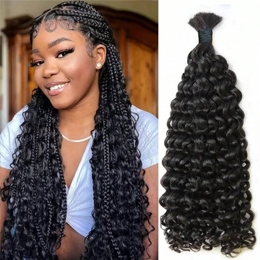 Bulk Human Hair For Braiding Jerry Curly Braids Hair No Weft Curly ...