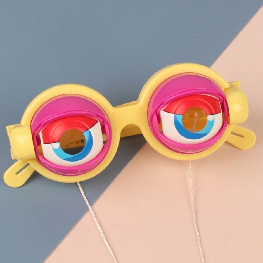Crazy Glasses, Funny Gag Glasses With Pull String Blinking Eyes ...