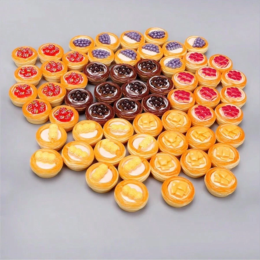 Mini Cakes, Cute Egg Tarts, Micro People Miniature Supermarket ...