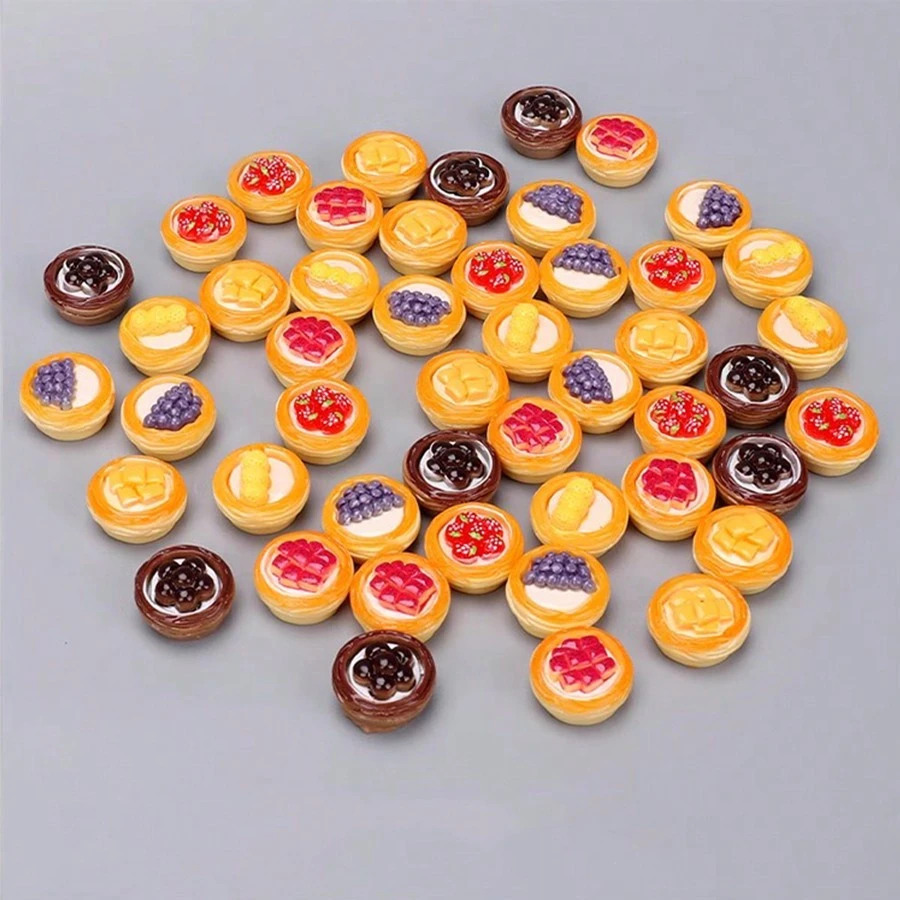 Mini Cakes, Cute Egg Tarts, Micro People Miniature Supermarket ...