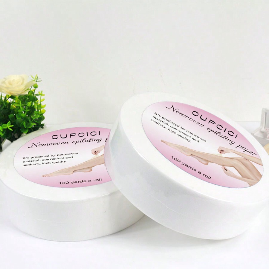 100yard Non Woven Wax Strips Roll Of Wax Strips Roll Epilating Roll For ...