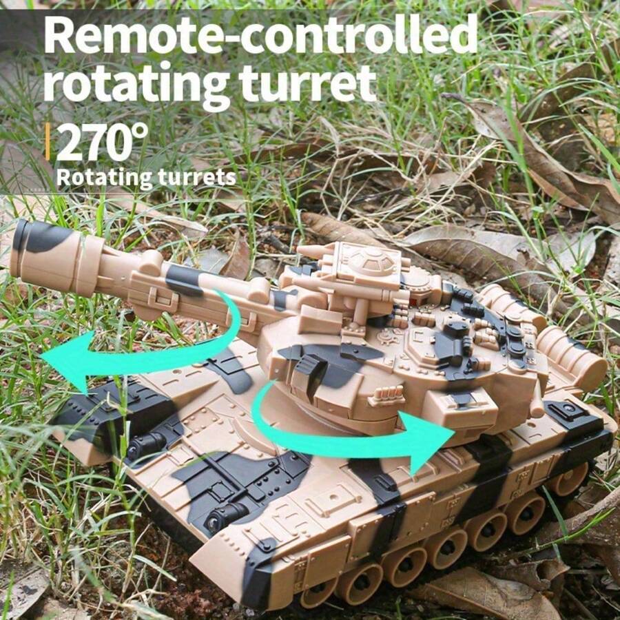 Remote Control Tank -12 Channel Tank Model Military Wireless Wired ...