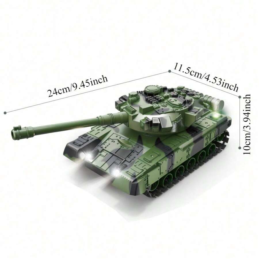 Remote Control Tank -12 Channel Tank Model Military Wireless Wired ...
