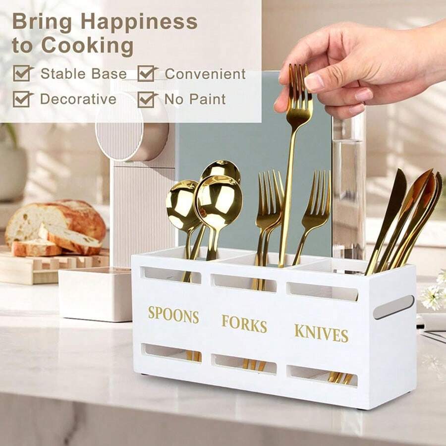 Kitchen Utensil Holder Egg Beaters Utensil Holder Chopsticks Spoon ...