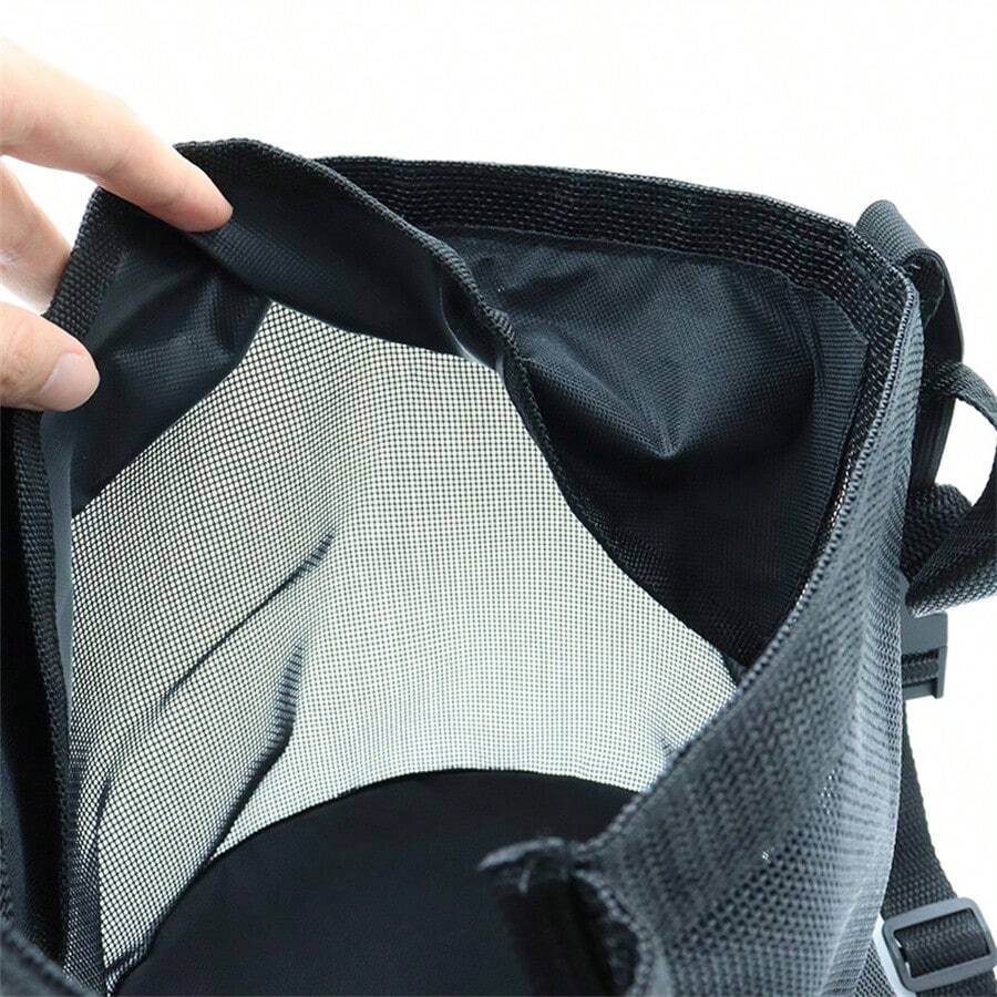 Horse Feed Bag, Heavy Duty Nylon Mesh Grain Feed Bag, Adjustable Strap ...