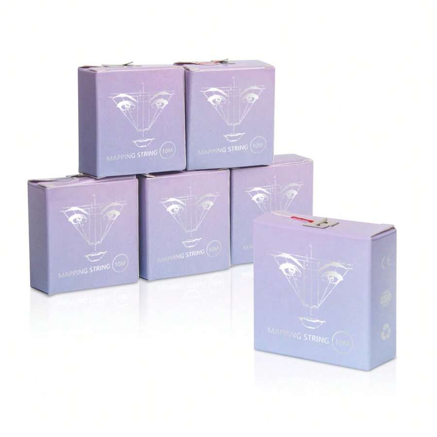 10M Microblading Positioning Line, Microblading Pre-Inked Guideline Box ...