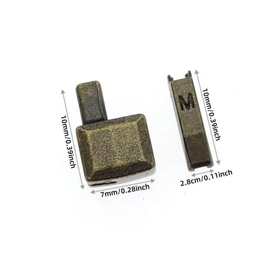 10 Sets Of Metal Repair Zipper Pulls For DIY Sewing Zipper Accessories ...