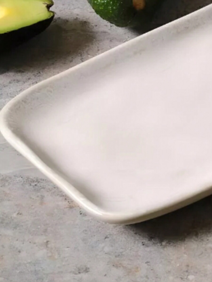 Large White Swiss Roll Dish 37x6x2cm | SHEIN USA