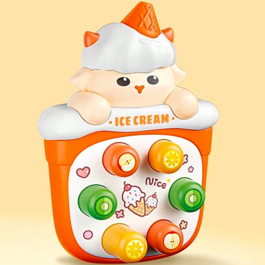 Ice Cream Whack-A-Mole Mini Desktop Popper Game With Whistle & Lanyard ...