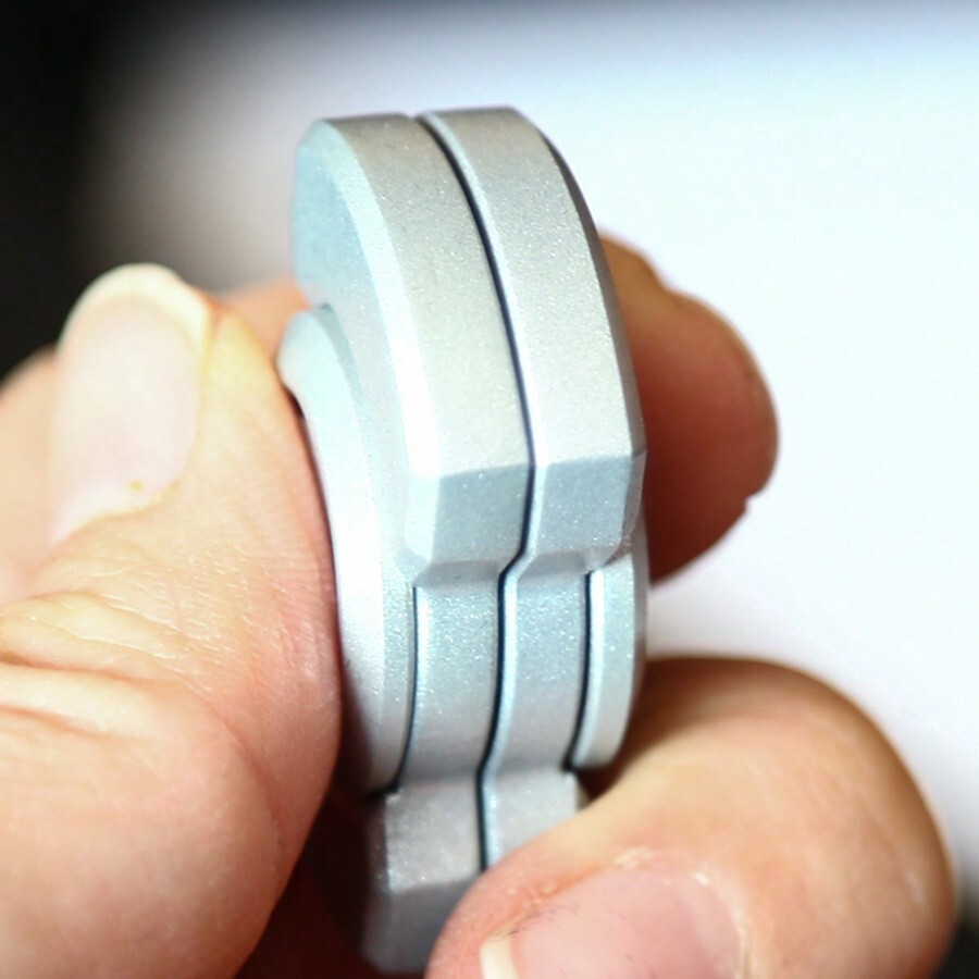 Multiple Play Magnetic Slider Finger Spinner EDC Adult Fidget Toys Anti ...