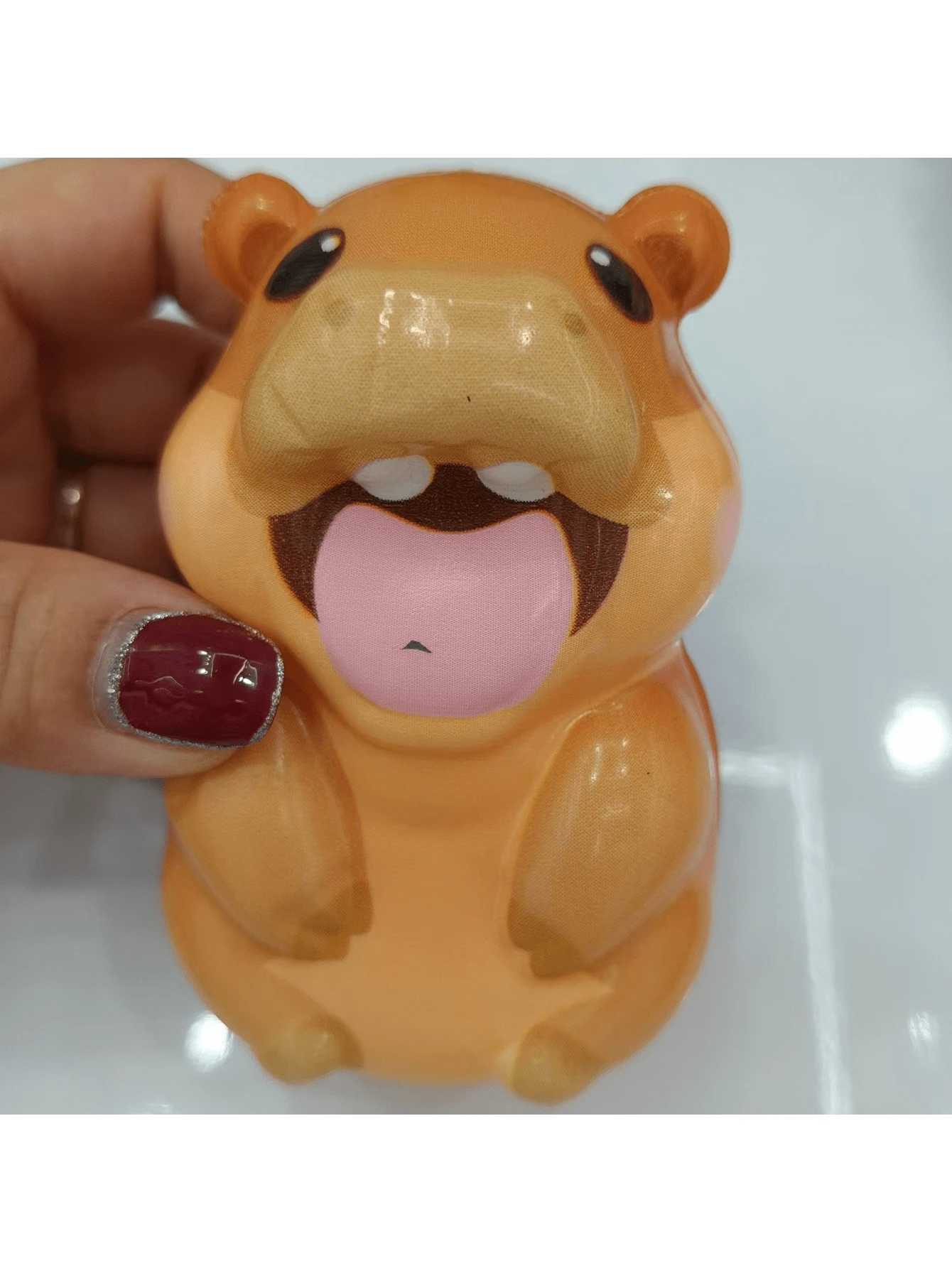 New Cute Hippopotamus Mr. Slow Rebound Water Hamster Capybara Squeezy ...