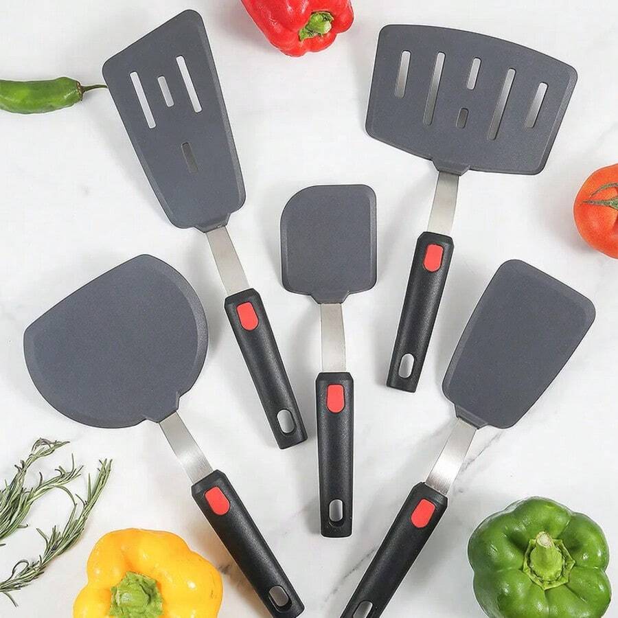 Silicone Spatula For Non Stick Pots High-Temperature Resistant ...
