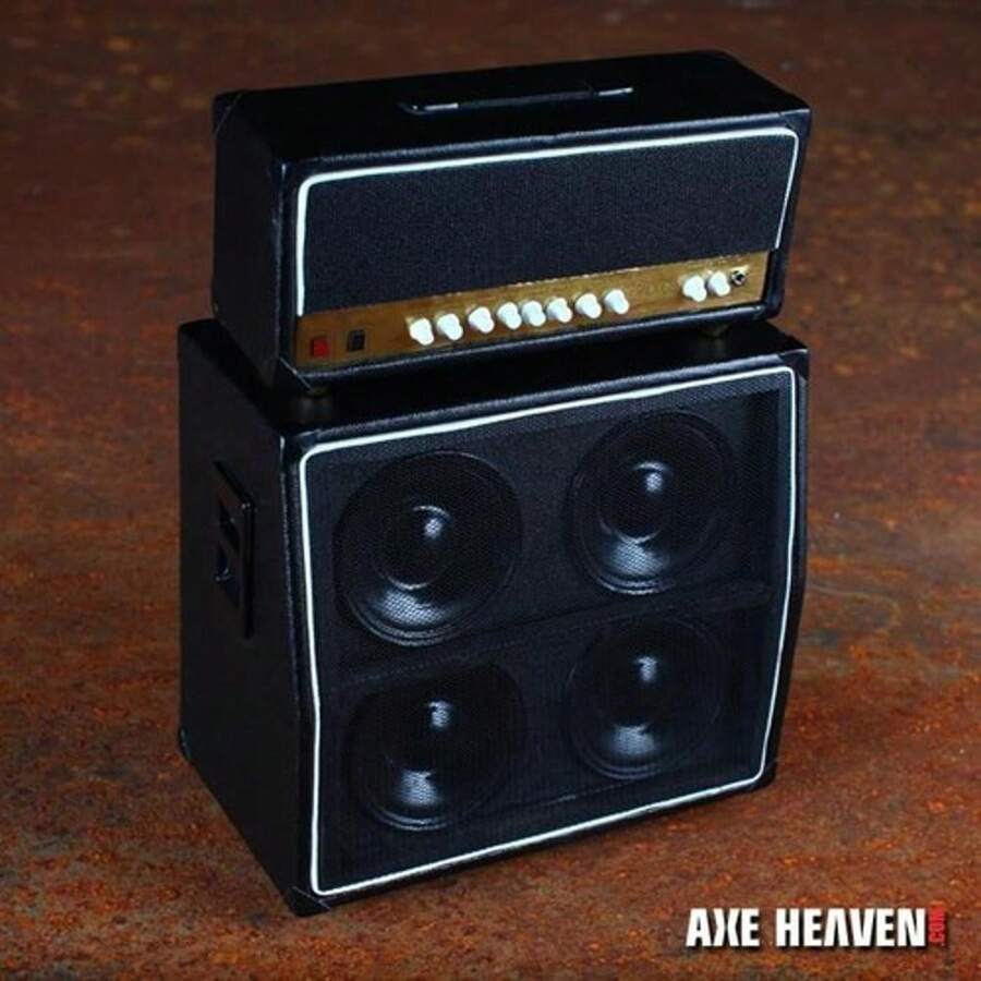 Axe Heaven Axe Heaven - Classic Black Amplifier Head W 4 X 12 Speaker ...