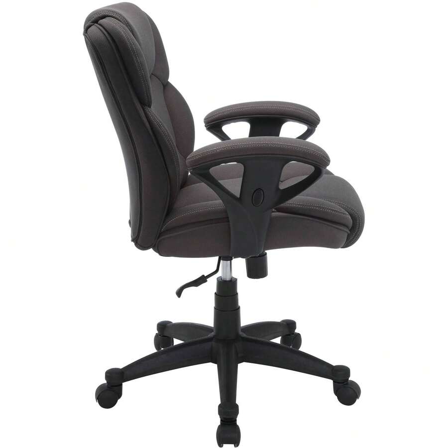 Serta Commercial Grade Task Office Chair, Supports Up To 300 Lbs., Dark ...