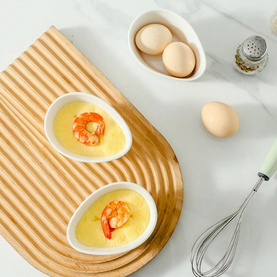 High Temperature Ceramic Steamed Egg Bowl, Dessert Bowl, Pudding Bowl ...