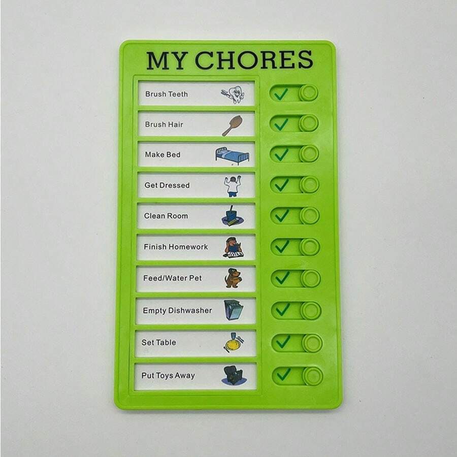 Children's Weekly Self-Discipline Planner, Elementary School Student ...