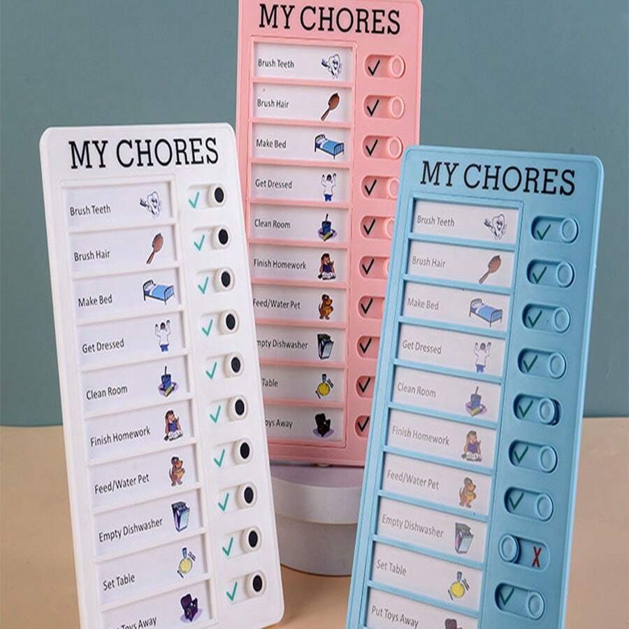 Children's Weekly Self-Discipline Planner, Elementary School Student ...