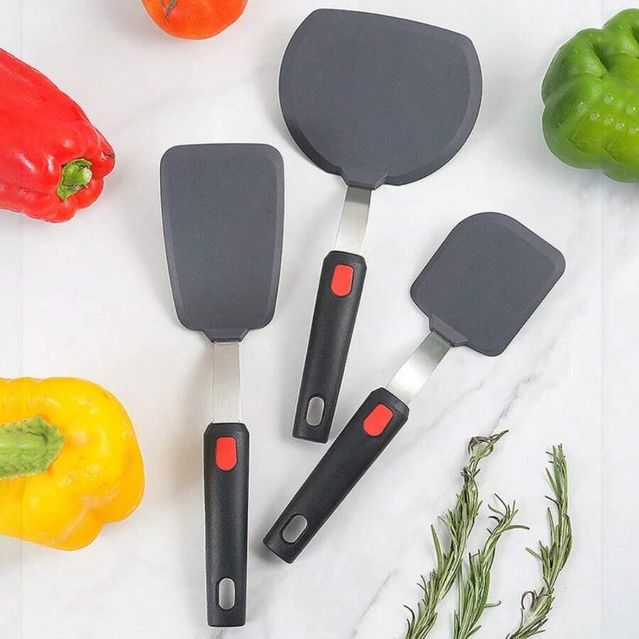 Silicone Spatula For Non Stick Pots High-Temperature Resistant ...