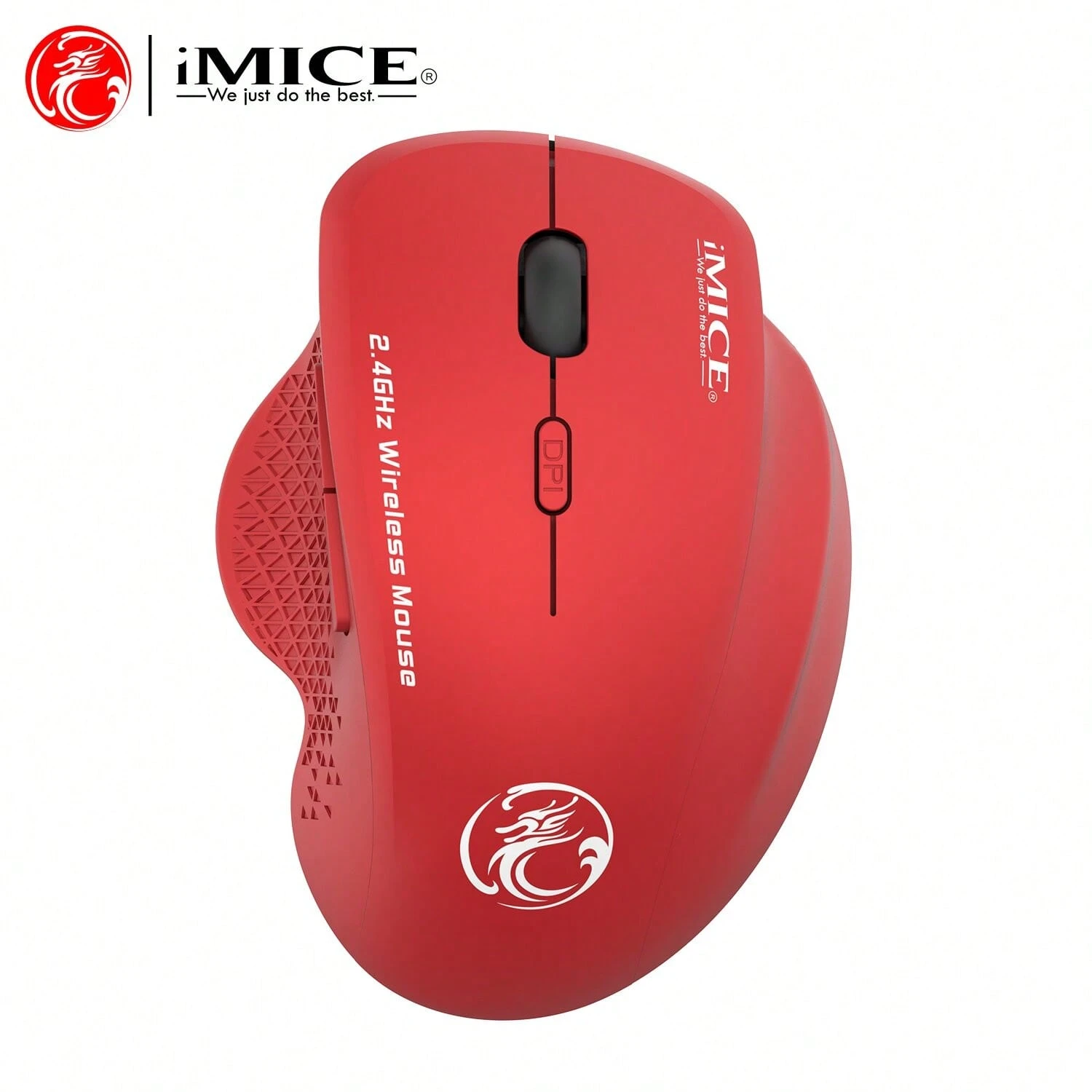 Mouse ottico senza fili, 6 tasti, 2.4G, 1600 DPI, mouse per computer ...