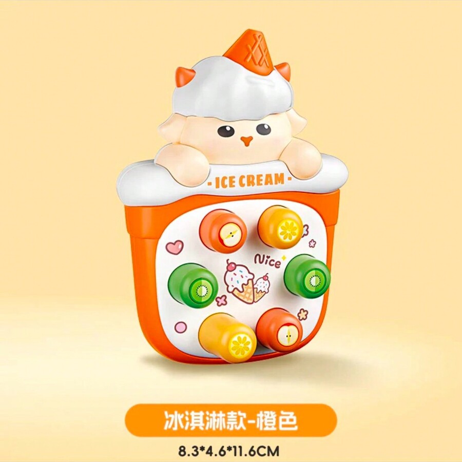 Ice Cream Whack-A-Mole Mini Desktop Popper Game With Whistle & Lanyard ...