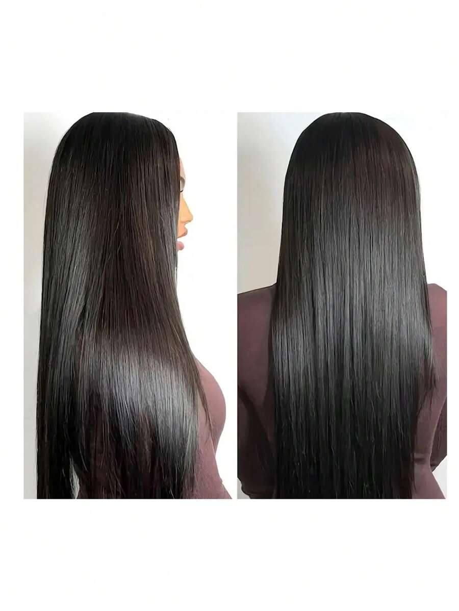 34 Inch Straight Lace Front Wigs Human Hair Pre-Plucked 180% Density ...