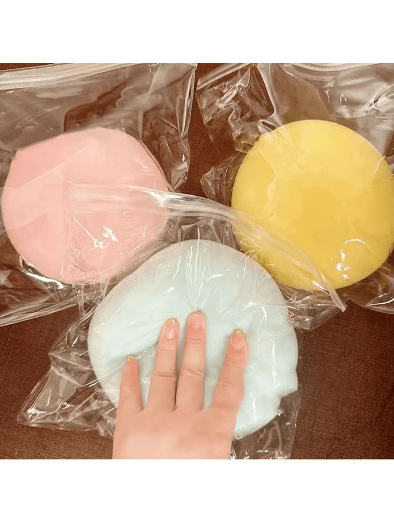 10cm Jumbo Slime Squishy Toy Ball, Giant Fluffy Cloud Dough Stress ...