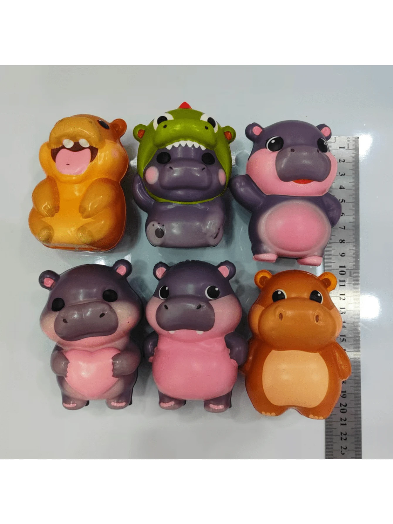 New Cute Hippopotamus Mr. Slow Rebound Water Hamster Capybara Squeezy ...