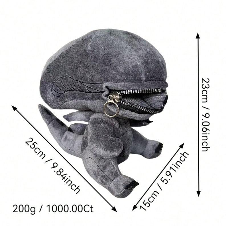Human Xenomorph Hybrid Alien Destroyer Plush Toy Doll, Novelty Alien ...