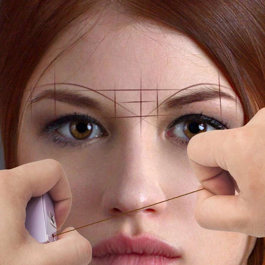 10M Microblading Positioning Line, Microblading Pre-Inked Guideline Box ...