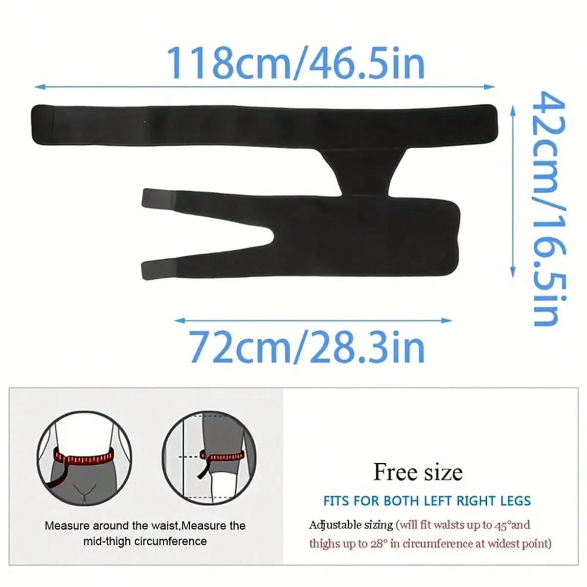 Fitness Leg Protector, Muscle Strain Prevention, Hip, Groin, Thigh ...