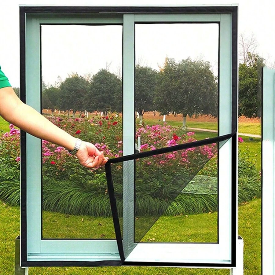 1PC Anti-Mosquito Window Screen Self Adhesive Window Mosquito Net ...