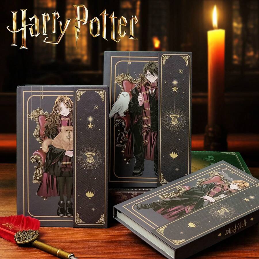 Harry Potter 1Pc Harry Potter Notebook, Cool Harry Potter Ron Hermione ...