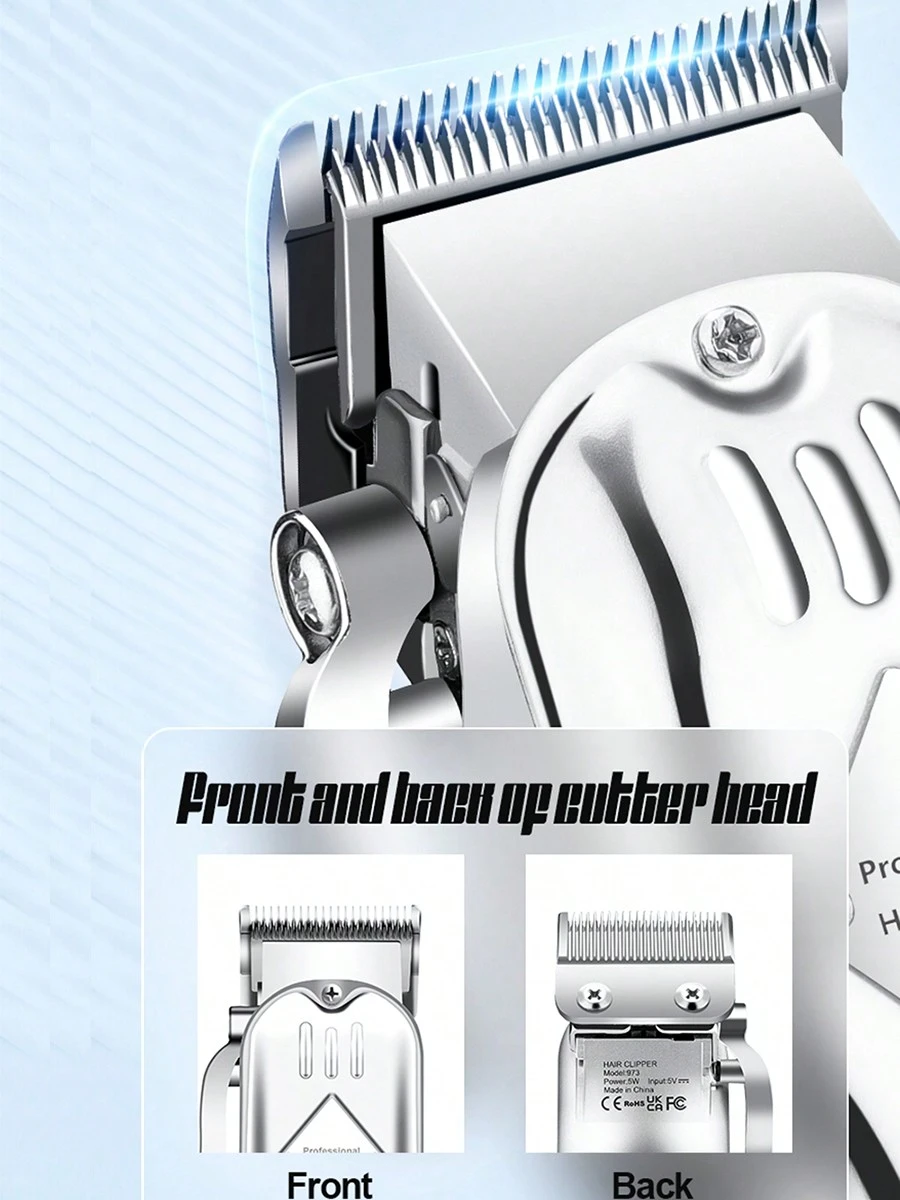 3 In 1 Professional Electric Hair Clipper And Shaver Set For Barber Men ...