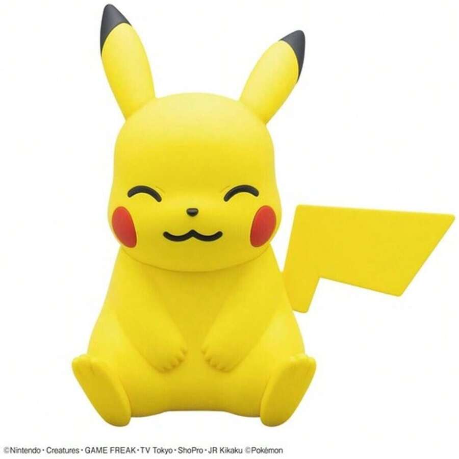 Bandai Bandai Hobby - Pokemon - QUICK!! - 16 Pikachu Sitting Pose Model ...