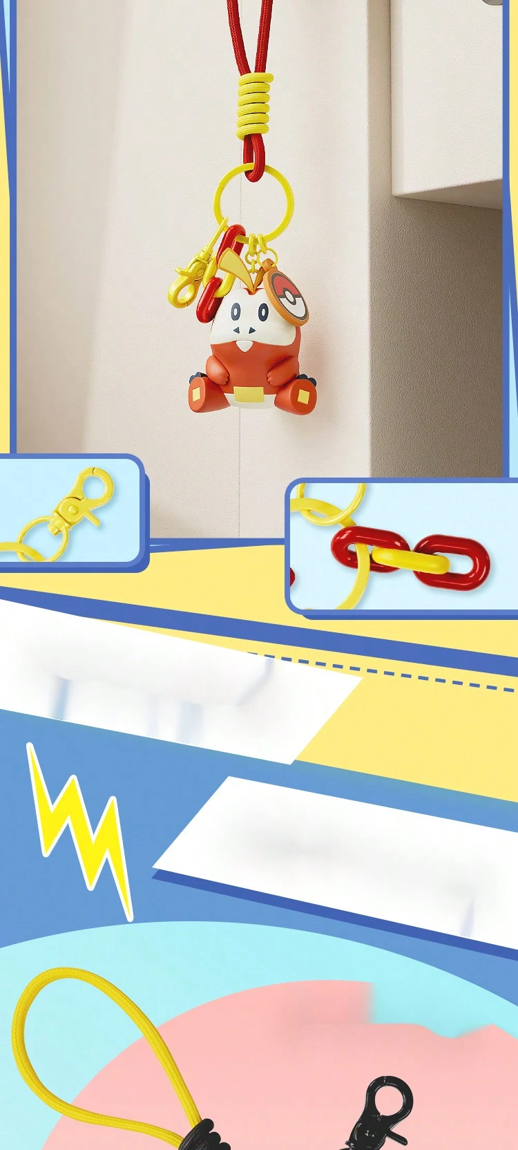 LANGBOWANG Pokemon Fragrance Hanging Accessory, Adorable & Elegant Gift ...