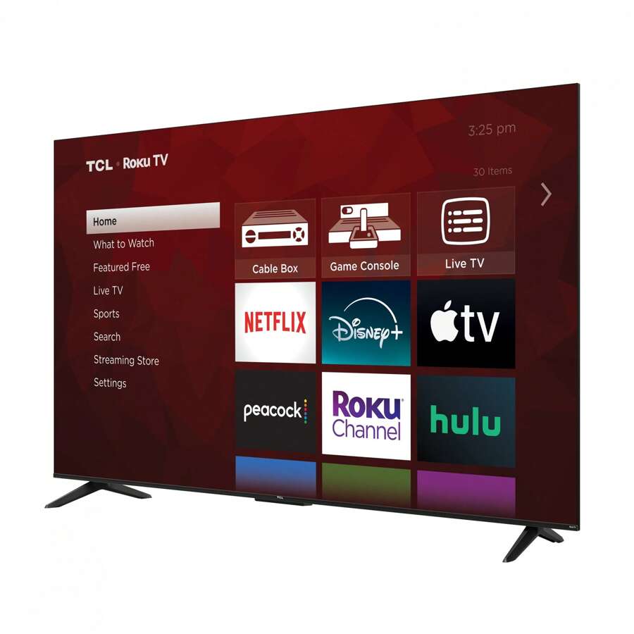 TCL Clase 55" S4 (55S41BR) TV Inteligente LED 4K UHD HDR con Roku TV ...
