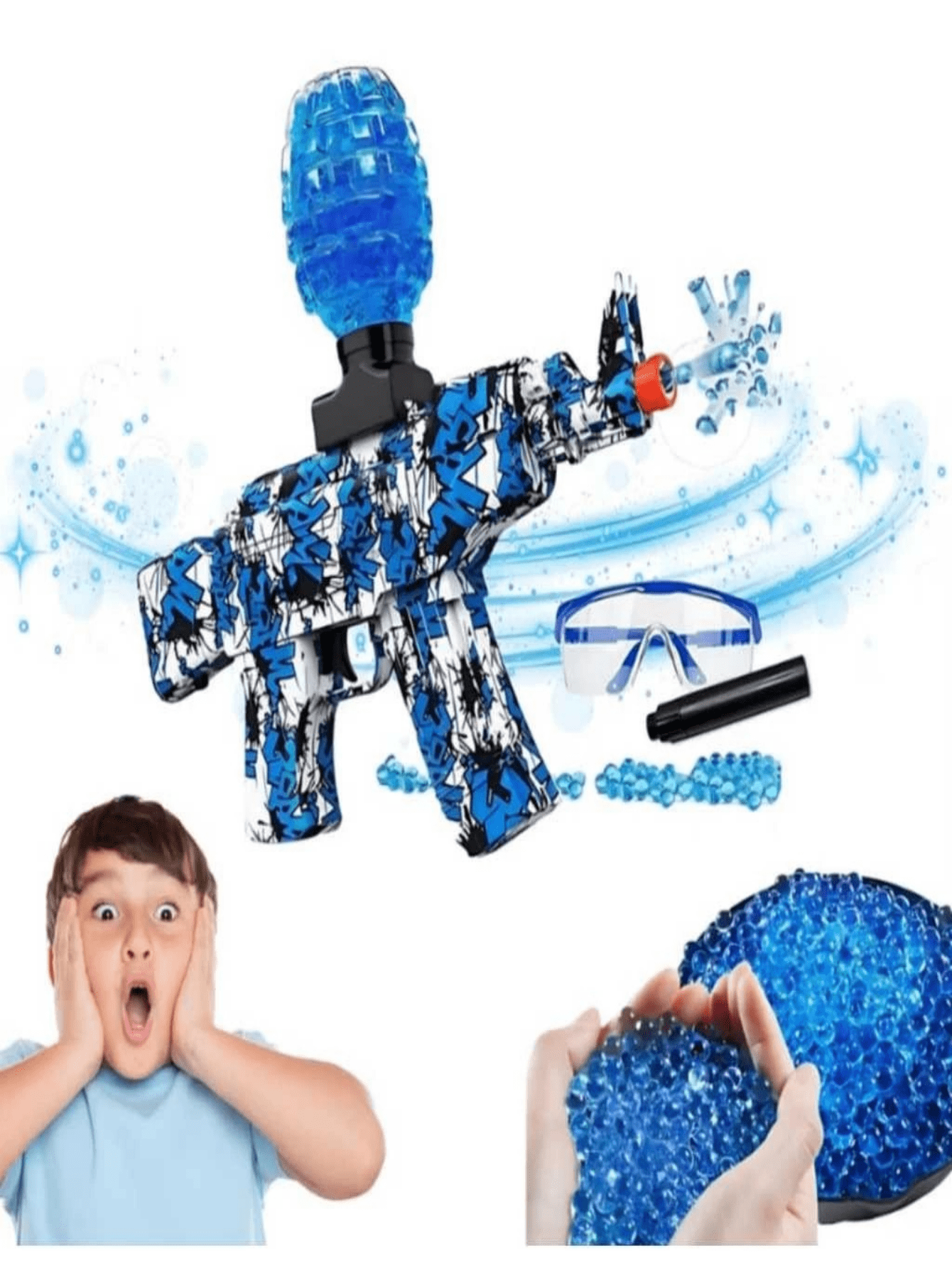 Gel Bullet Machine Gun Ak47 Gel Bullet Machine Gun Automatic Gel Bullet ...