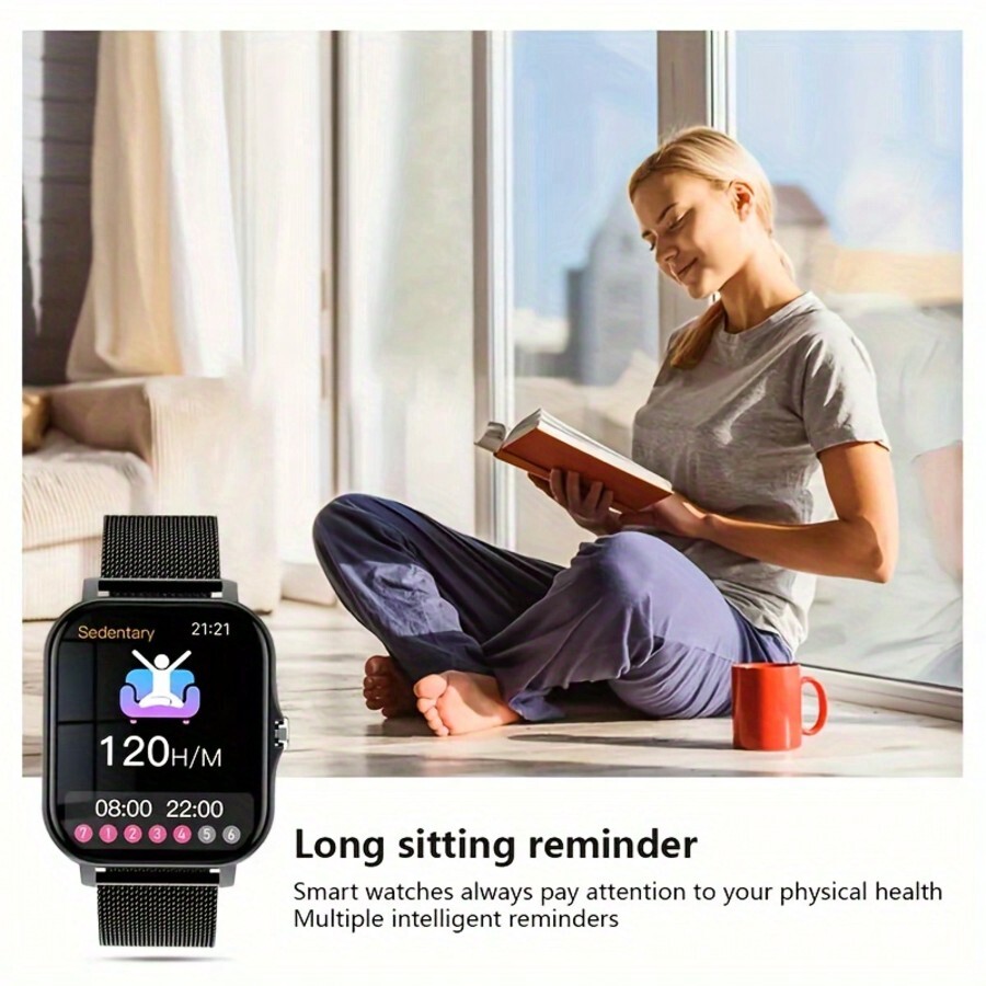 SIMSONLAB Universal Smartwatch For Both Men And Women, Information ...