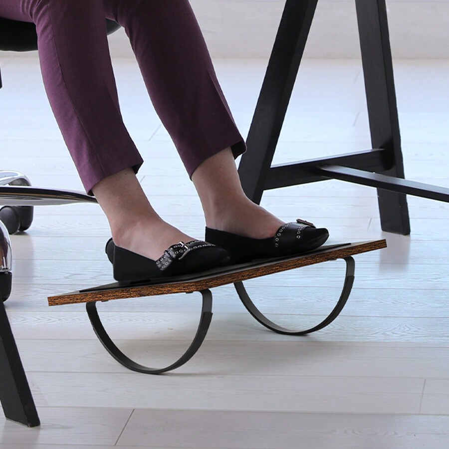 Foot Rest Support, Foot Rest For Under Desk At Work, Ergonomic Wood ...
