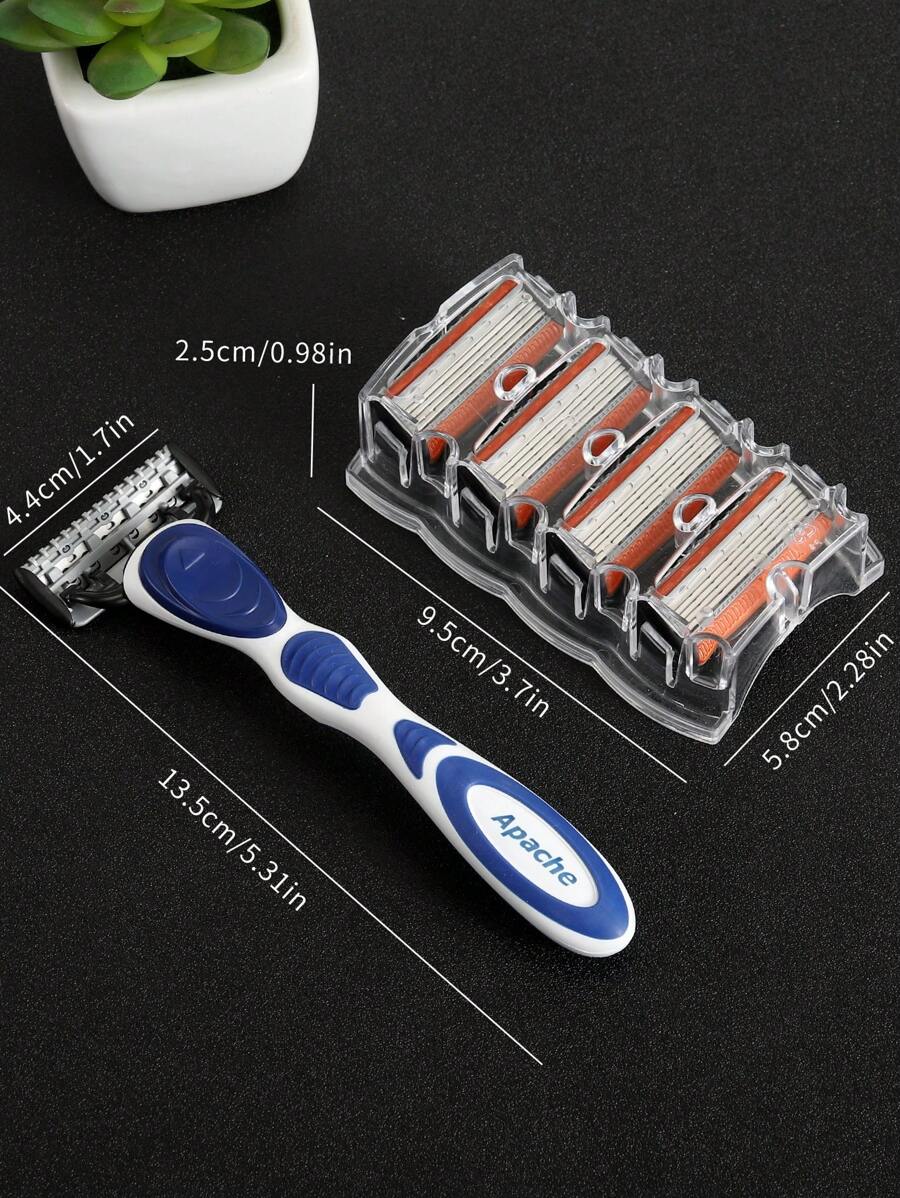 Male And Female Universal Manual Safety Razor 5-Layer Stainless Steel ...