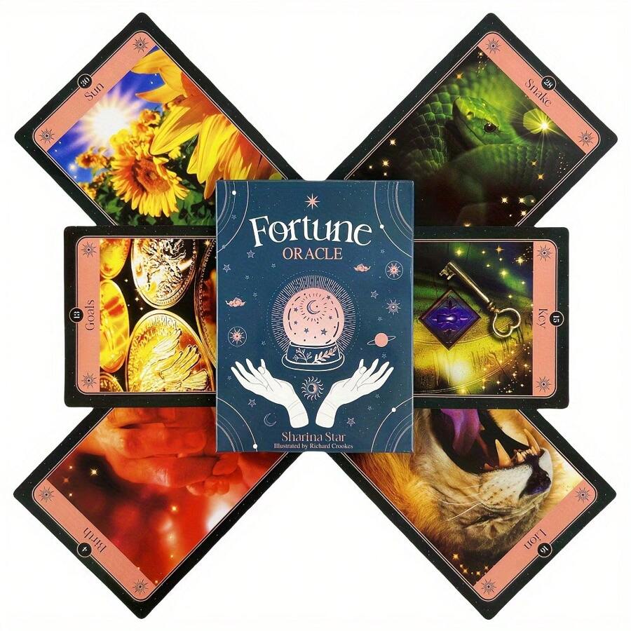 Advanced Divination Oracle Cards - Compact Tarot Cards For Family ...
