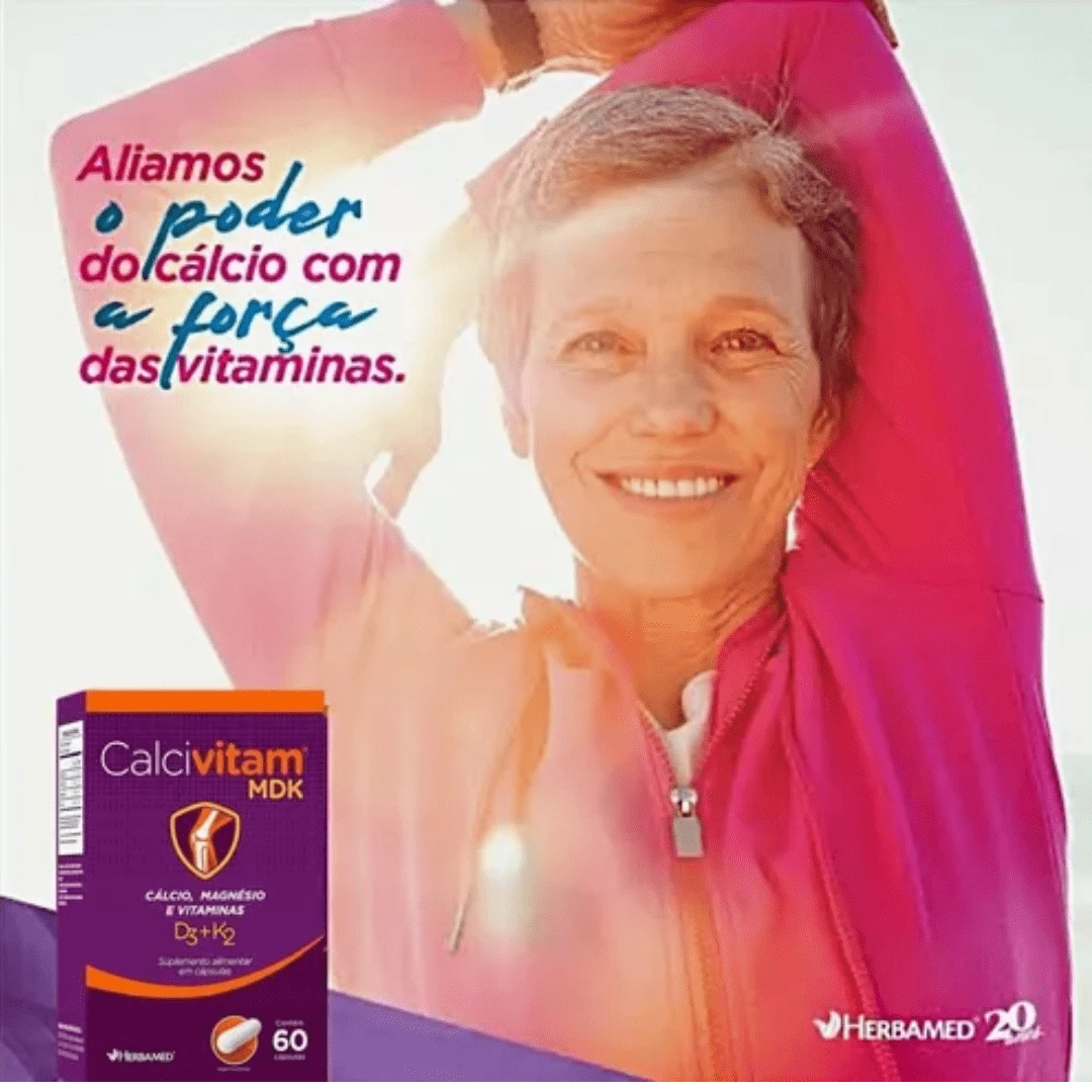 Kit 3x Calcivitam MDK Suplemento vitaminico e Mineral c/60 capsulas Calcio, Magnesio, Zinco ...