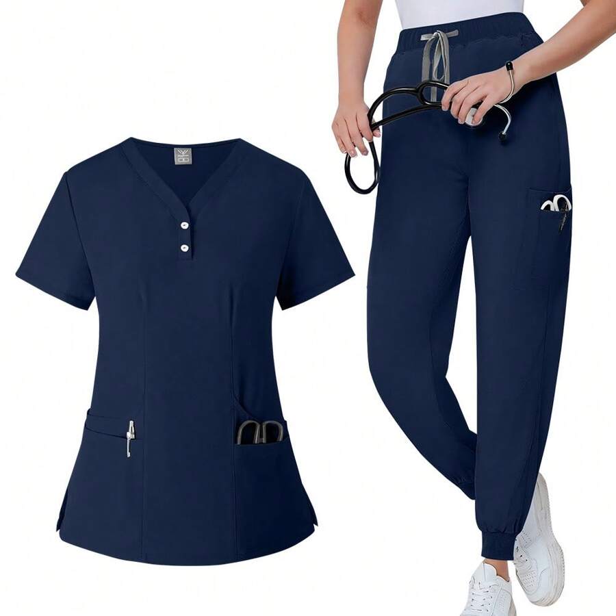 New Surgical Uniforms For Women Operating Room Scrub Suits Medical ...