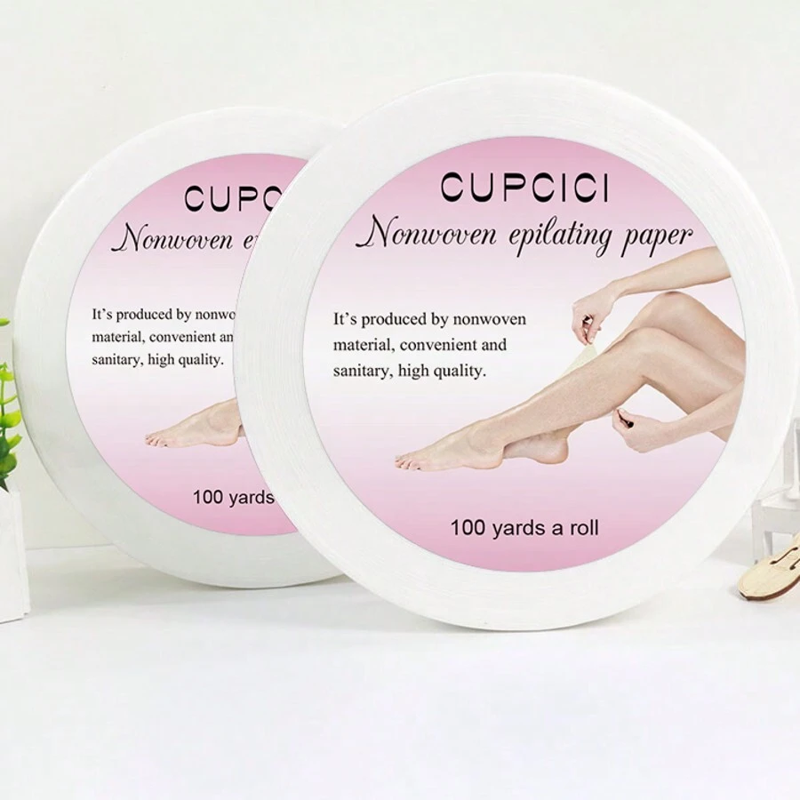 100yard Non Woven Wax Strips Roll Of Wax Strips Roll Epilating Roll For ...